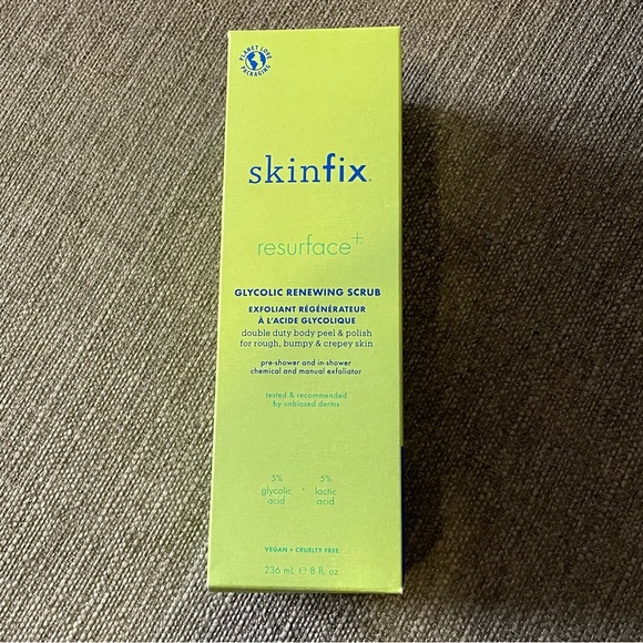 Skinfix | Skincare | Skinfix Glycolic Lactic Acid Renewing Body Scrub ...